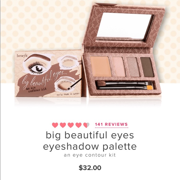 Benefit | Makeup | New Benefit Big Beautiful Eyes Contour Palette ...
